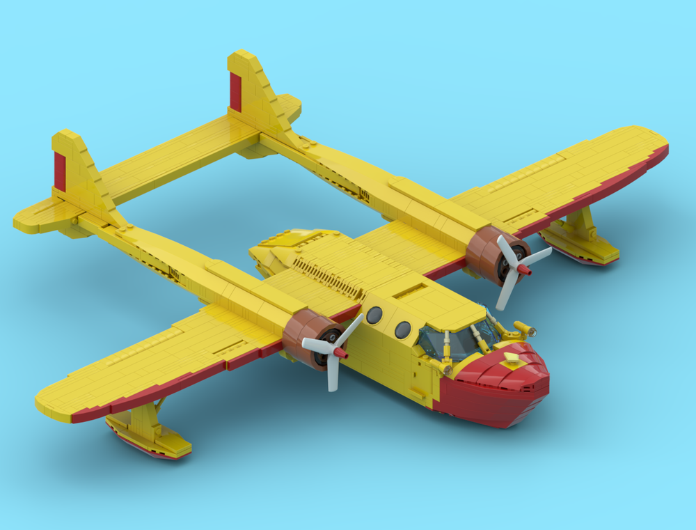 LEGO MOC-243143 TaleSpin The Sea Duck by Anira | Rebrickable - Build ...