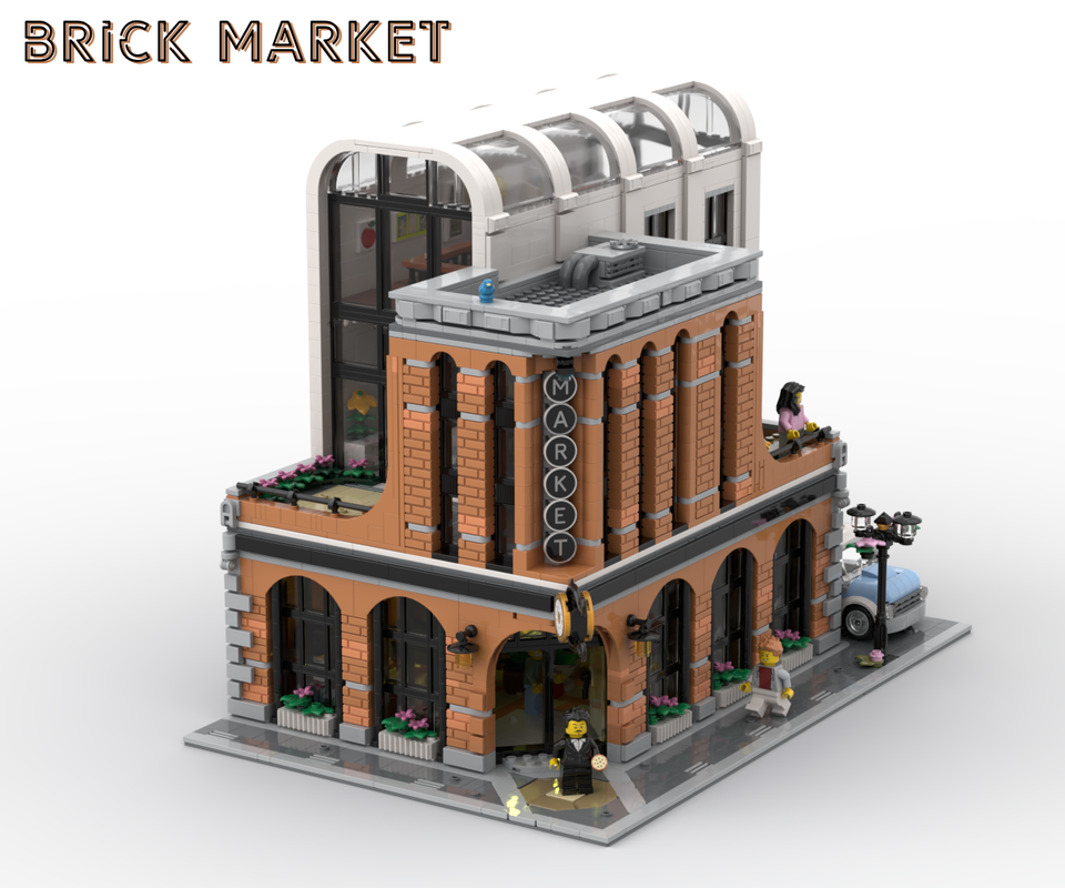 LEGO MOC Brick Market by xymato | Rebrickable - Build with LEGO