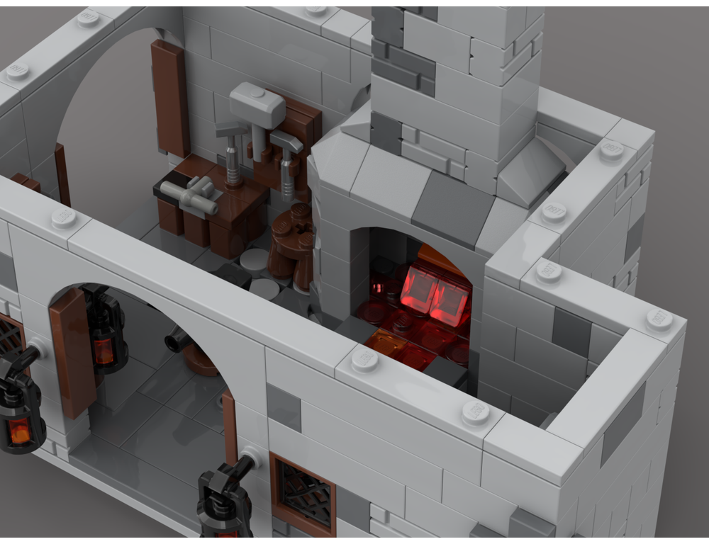 LEGO MOC-243146 Lumbridge Furnace by hamma085 | Rebrickable - Build ...