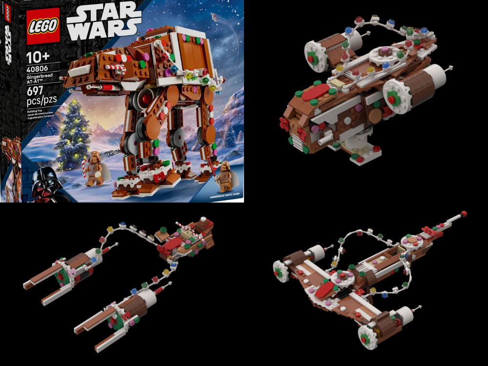 LEGO MOC 3x2 AT-AT Ginger bread by Krikri | Rebrickable - Build with LEGO