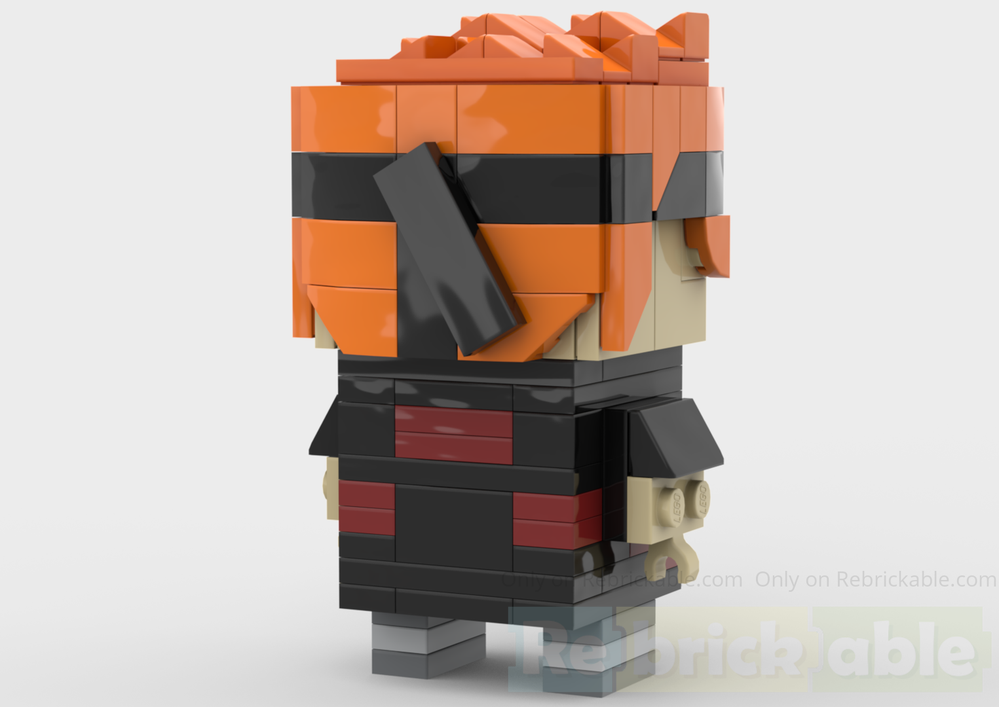LEGO MOC Pain BrickHead - Naruto by GoldengamerLego | Rebrickable ...
