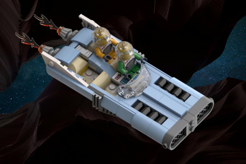 LEGO MOC-243186 Moon Car for 4 or Fantasticar by Jeruvian | Rebrickable ...