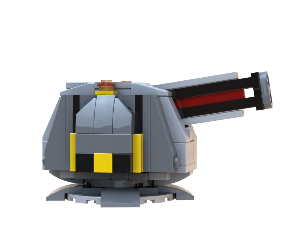 LEGO MOC Laser Defense Cannon by Sire_Mew | Rebrickable - Build with LEGO