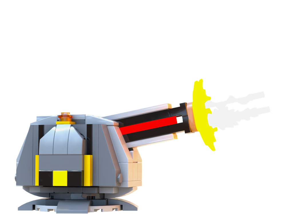 LEGO MOC Laser Defense Cannon by Sire_Mew | Rebrickable - Build with LEGO