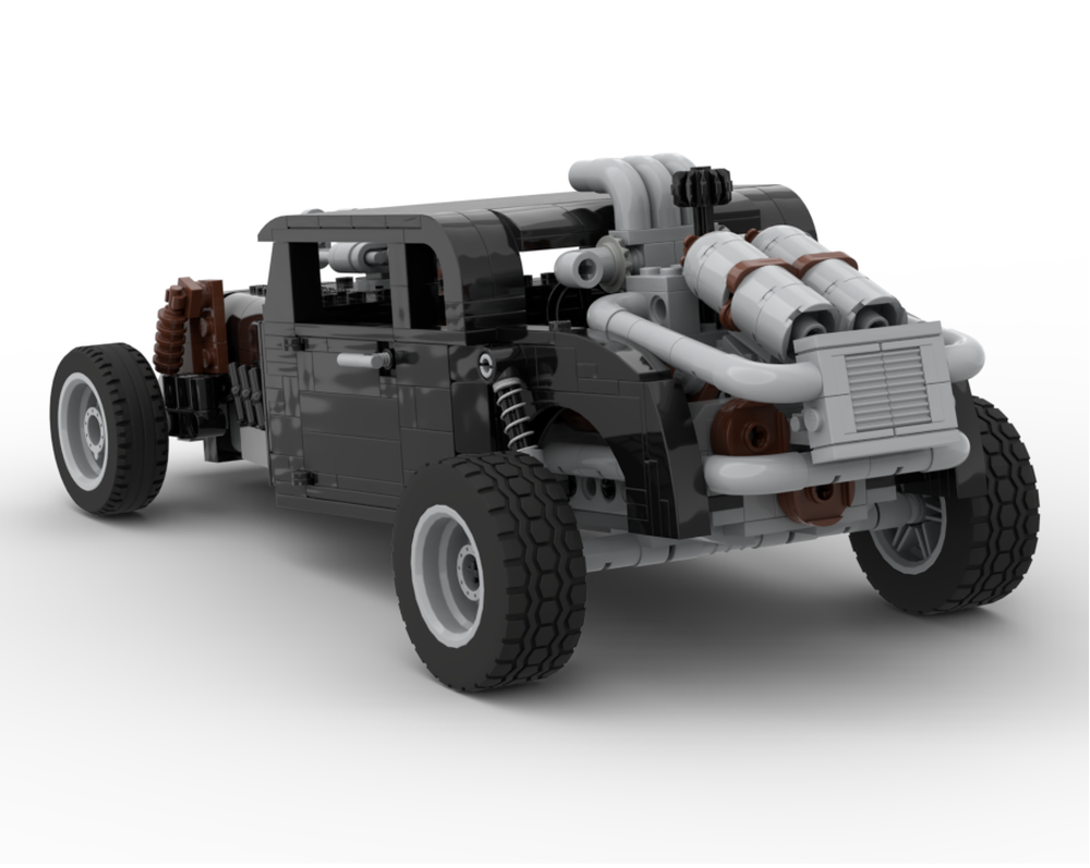 LEGO MOC-243235 1:18 Mad Max - Cranky Black by Double_U_Bricks ...