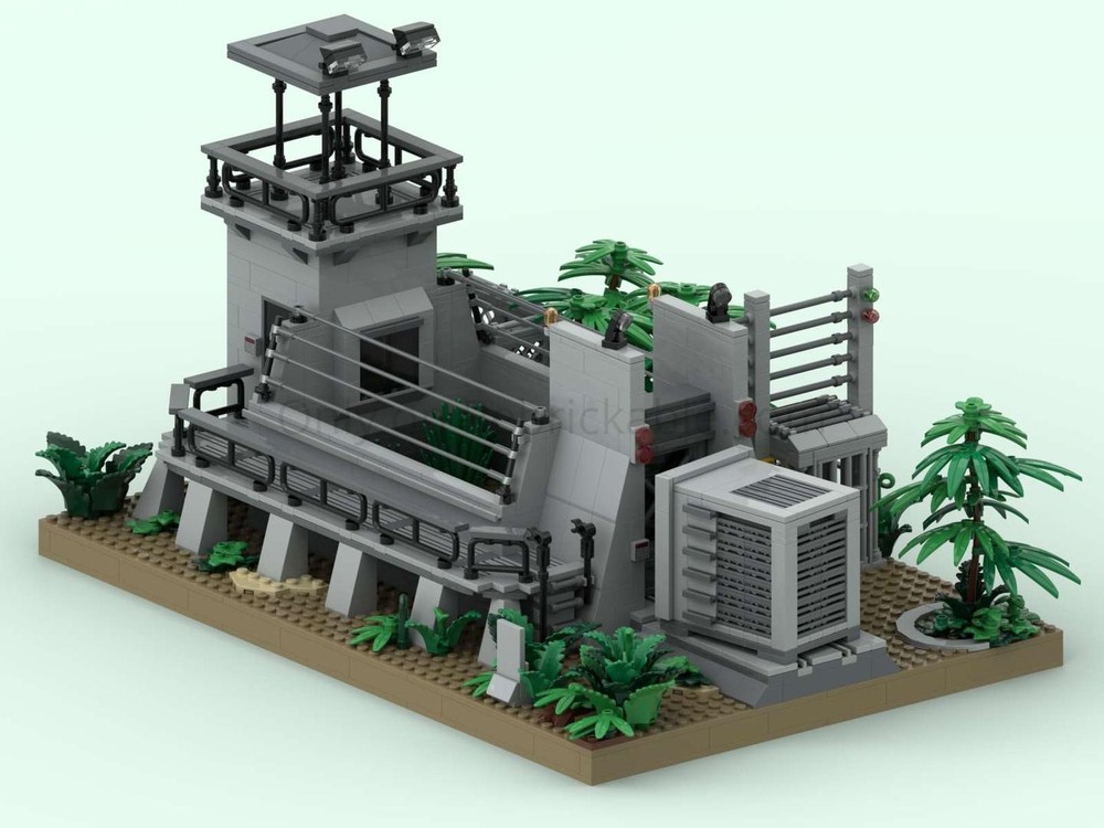 LEGO MOC-243237 raptor cage Jurassic park by William van Bricks ...
