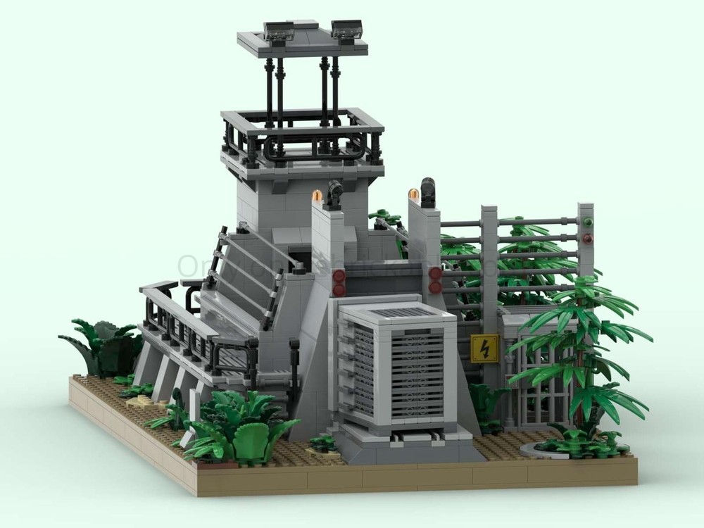 LEGO MOC-243237 raptor cage Jurassic park by William van Bricks ...