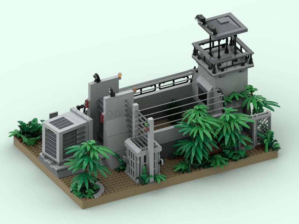 LEGO MOC-243237 raptor cage Jurassic park by William van Bricks ...