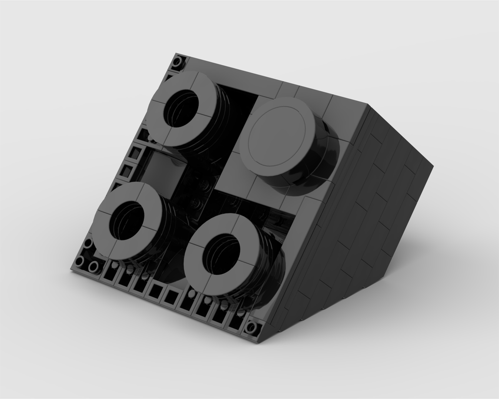 LEGO MOC-243267 Upscaled inverted convex slope by Briquoleur ...