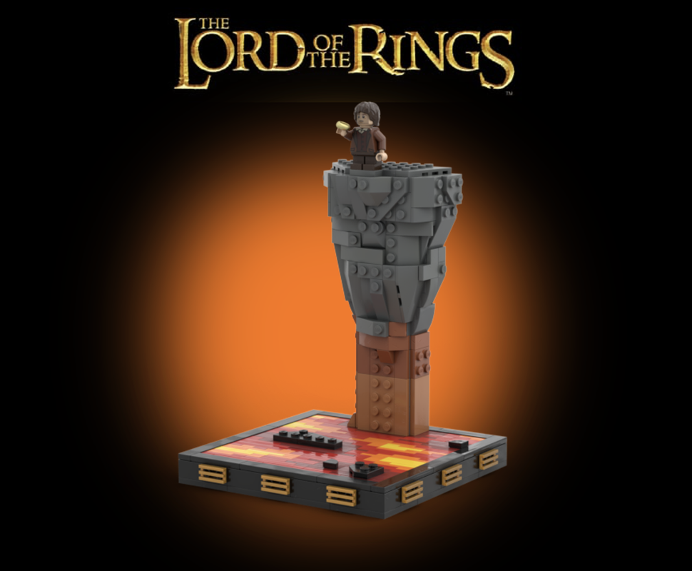 LEGO MOC-243279 The destruction of The One Ring - LOTR 3/3 by Bezi10 ...