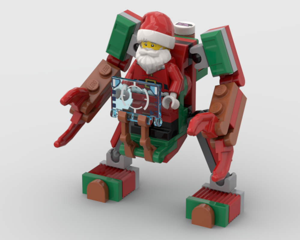 LEGO MOC-243286 Santa Space Mech by Docgeoffyjones | Rebrickable ...