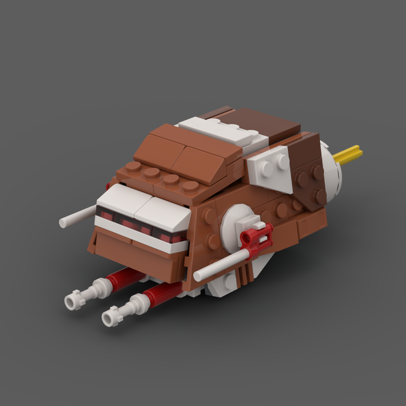 LEGO MOC ATAT Head modification (40806 Gingerbread ATAT) by Brick ...