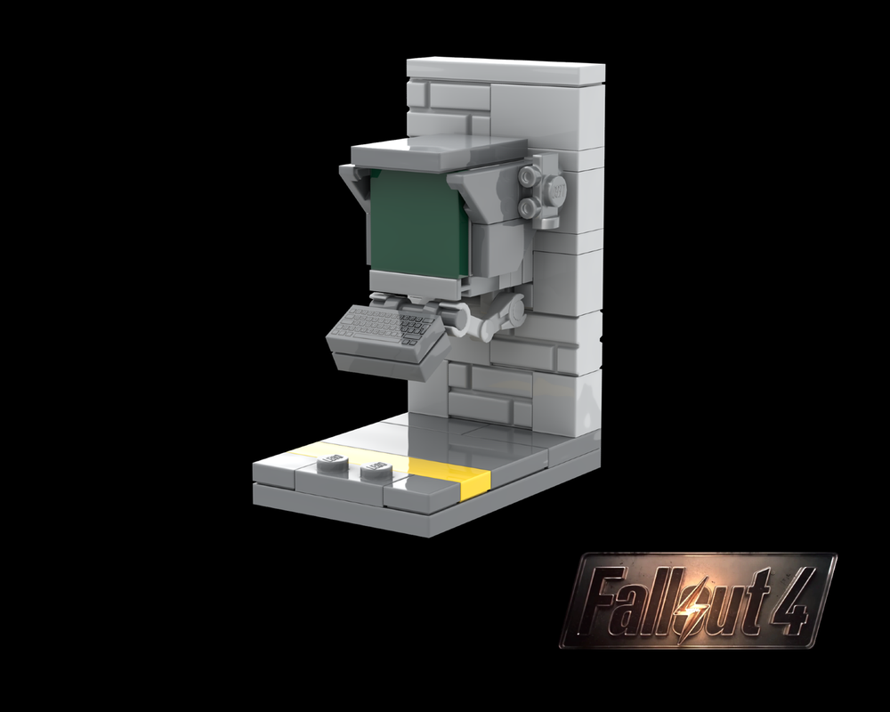 LEGO MOC-243308 Fallout: Wall Mounted Computer Terminal by Rossco311 ...