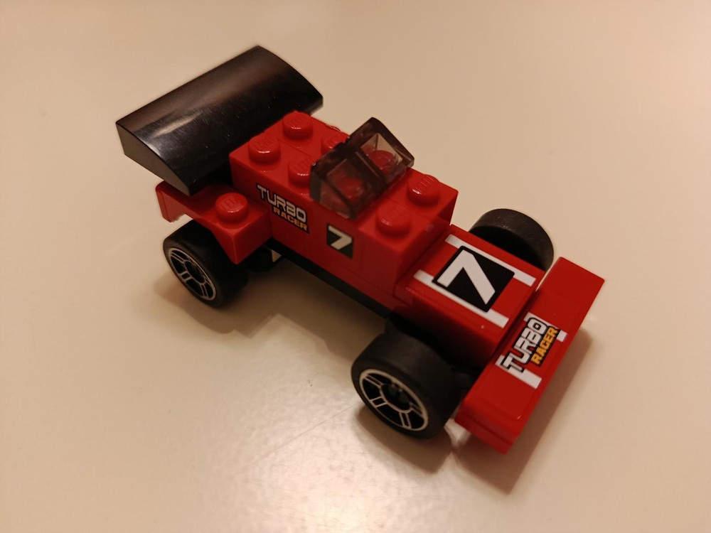 LEGO MOC 7801 Sprint Racer by thekitchenscientist | Rebrickable - Build ...