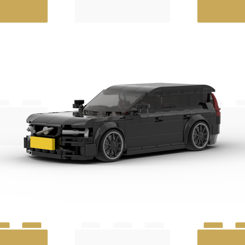 LEGO MOC Volvo V60 T8 Polestar Black by Brick-My-Ride | Rebrickable ...