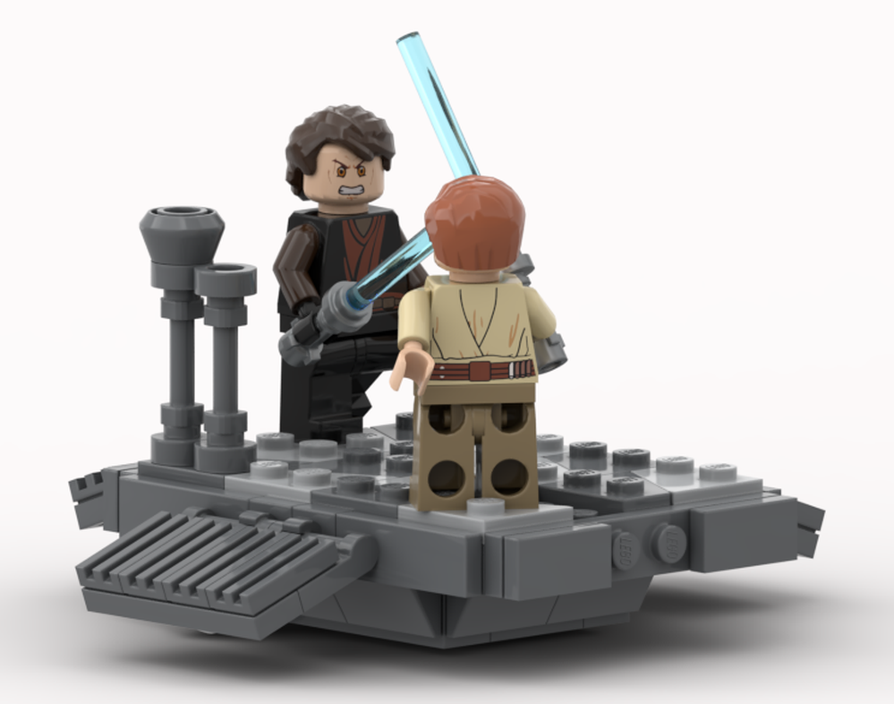 LEGO MOC Mustafar Lava Skiff by A_nice_guy | Rebrickable - Build with LEGO