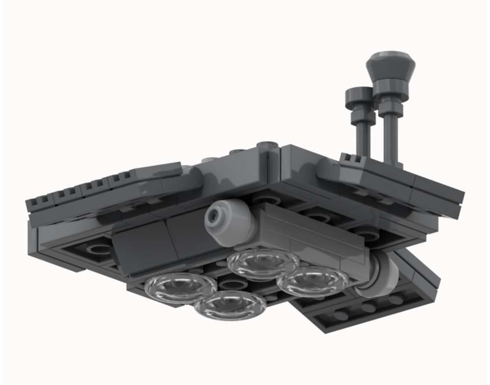 LEGO MOC Mustafar Lava Skiff by A_nice_guy | Rebrickable - Build with LEGO