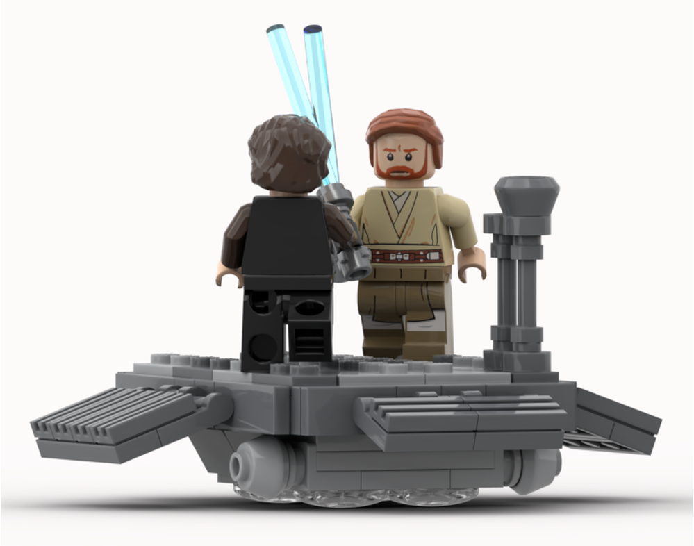 LEGO MOC Mustafar Lava Skiff by A_nice_guy | Rebrickable - Build with LEGO
