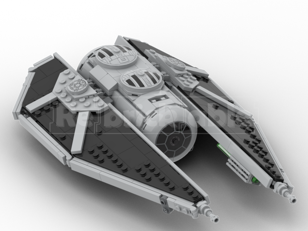 LEGO MOC-243335 Tie Striker by Ncatbuilds | Rebrickable - Build with LEGO