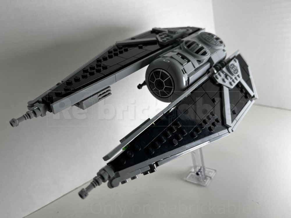 LEGO MOC Tie Striker by Ncatbuilds | Rebrickable - Build with LEGO