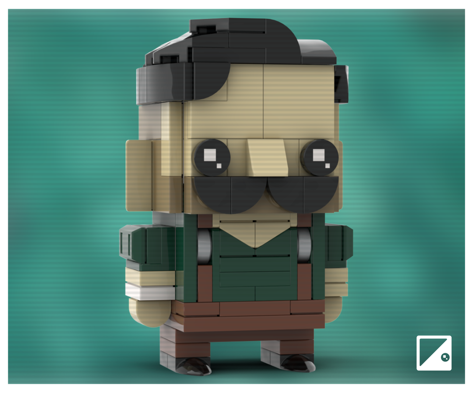 LEGO MOC Dispatch LEGO Brickheadz MOC ~ Punch up (The Phoenix Squad) (Z ...