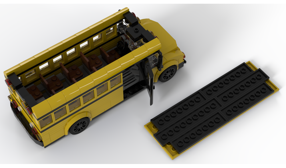 LEGO MOC School Bus by chichikb | Rebrickable - Build with LEGO