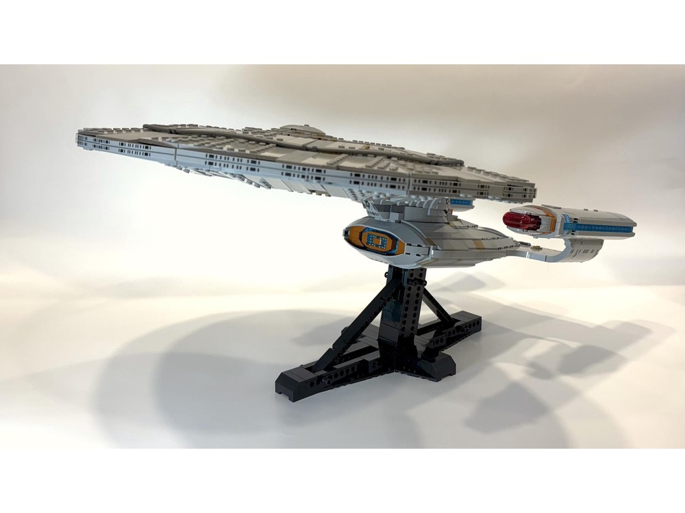 LEGO MOC Deflector Array Refit for U.S.S. Enterprise NCC-1701-D, LEGO ...