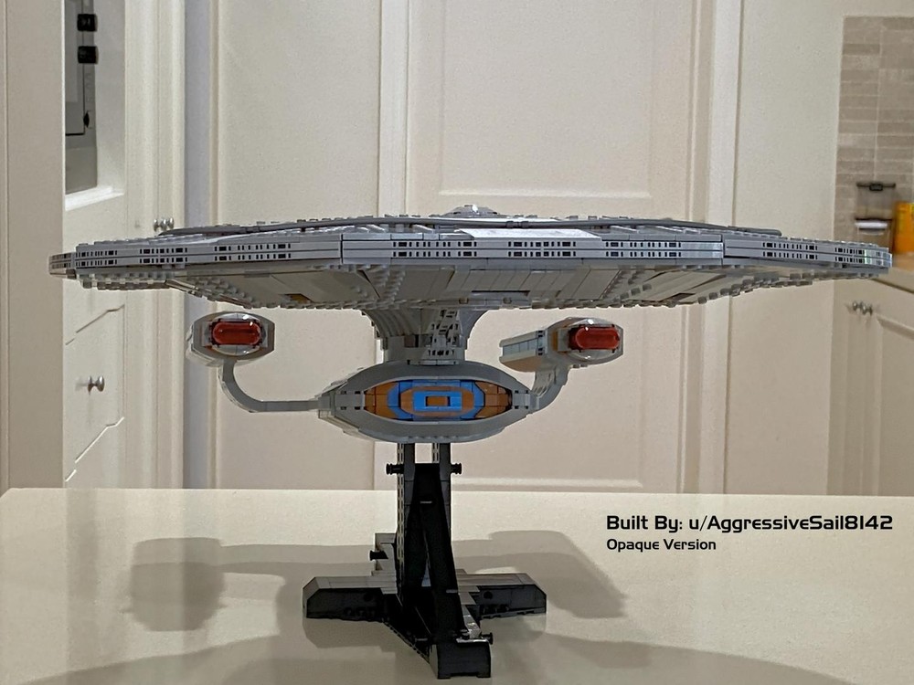LEGO MOC Deflector Array Refit for U.S.S. Enterprise NCC-1701-D, LEGO ...