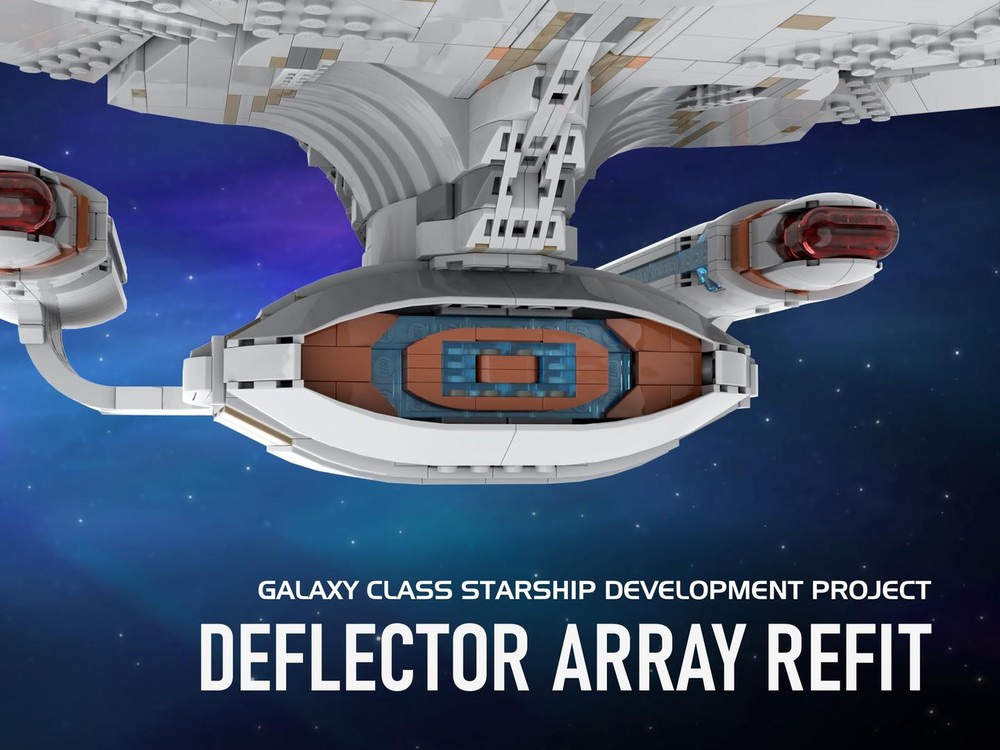 LEGO MOC-243365 Deflector Array Refit for U.S.S. Enterprise NCC-1701-D ...