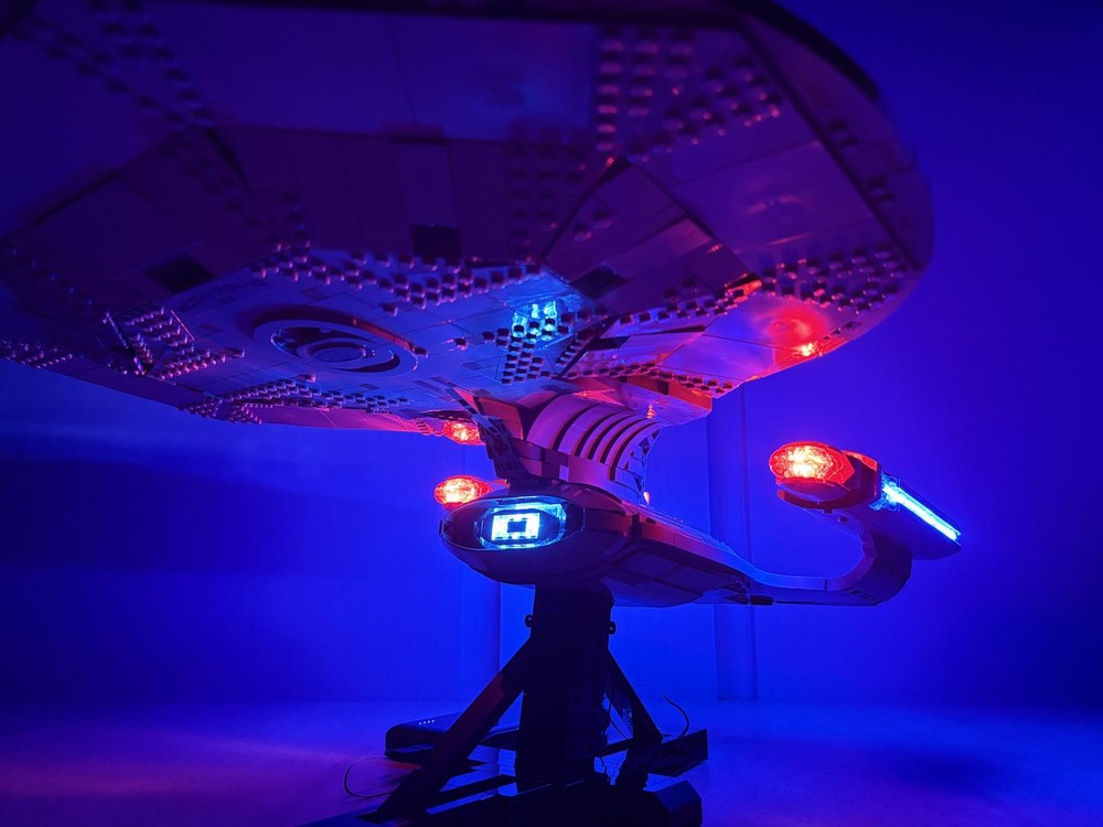 LEGO MOC-243365 Deflector Array Refit for U.S.S. Enterprise NCC-1701-D ...