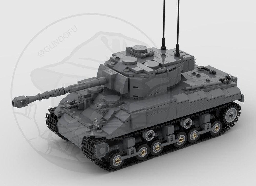 LEGO MOC-243366 Gundofu's WWII Sherman Firefly by Gundofu | Rebrickable ...