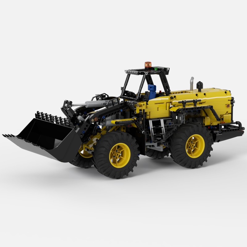 LEGO MOC-243375 Brickatsu Wheel Loader by Apachaihapachai | Rebrickable ...