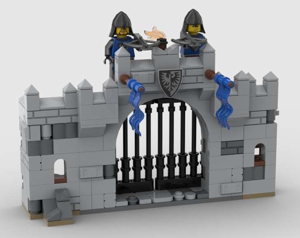 LEGO MOC-243377 MEDIEVAL GATE by SONNIK | Rebrickable - Build with LEGO