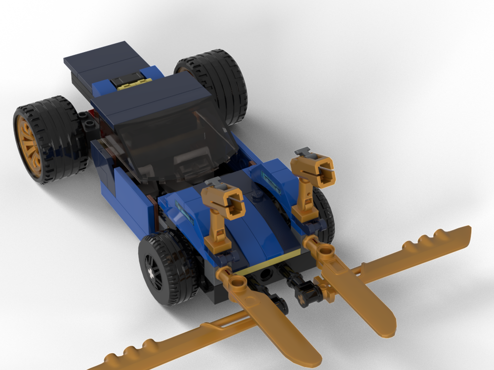 LEGO MOC jay,s mustache car by Emo260e | Rebrickable - Build with LEGO