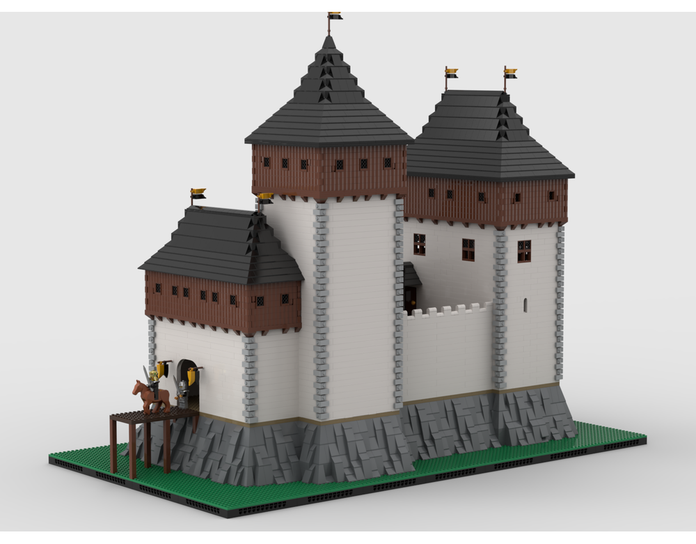 LEGO MOC Bohemian style medieval castle by Vinceslav | Rebrickable ...
