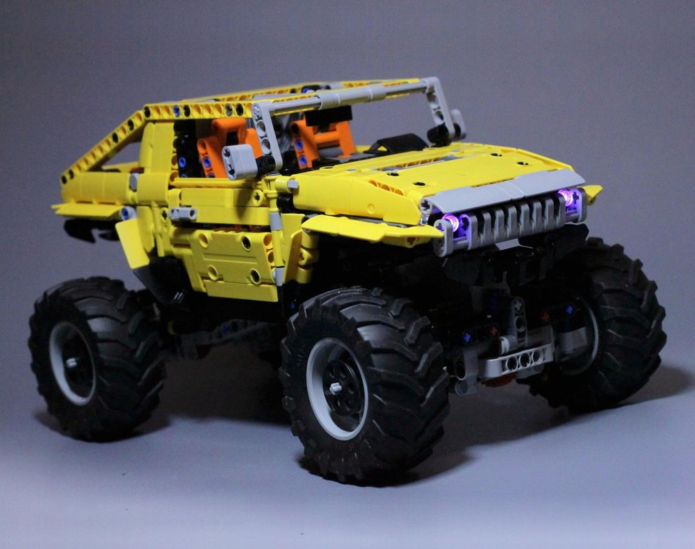 LEGO MOC-243430 Hummer HX by GearsofGloom | Rebrickable - Build with LEGO