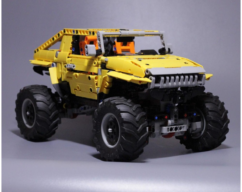 LEGO MOC Hummer HX by GearsofGloom | Rebrickable - Build with LEGO