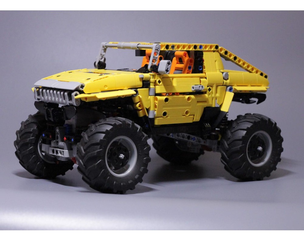 LEGO MOC-243430 Hummer HX by GearsofGloom | Rebrickable - Build with LEGO