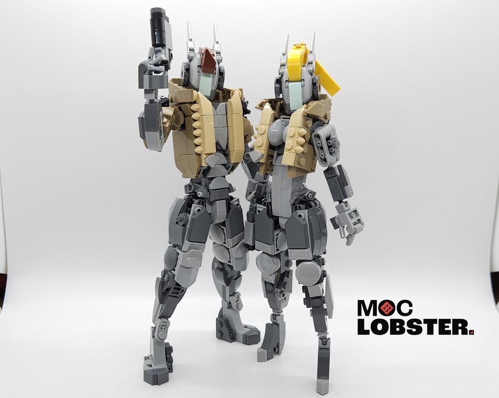 LEGO MOC-243433 Space Rangers Cal & Cassie by Moc_Lobster | Rebrickable ...