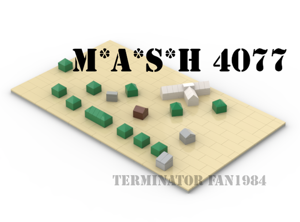 LEGO MOC M*A*S*H 4077 (Miniature) by TerminatorFan1984 | Rebrickable ...