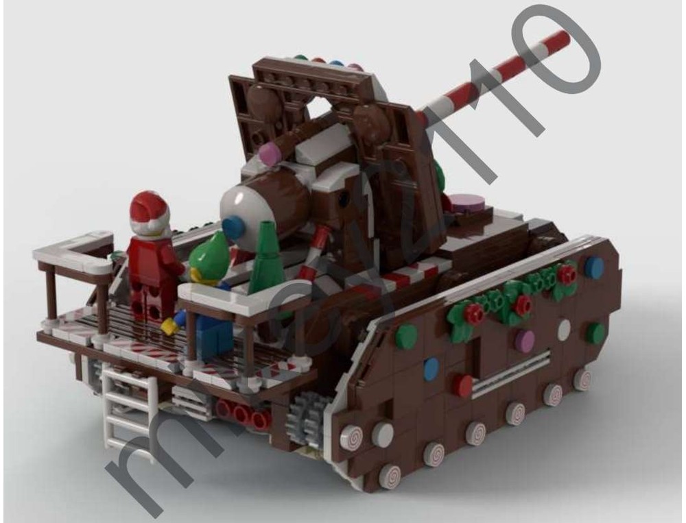 LEGO MOC Gingerbread Basilisk by mikey2110 | Rebrickable - Build with LEGO