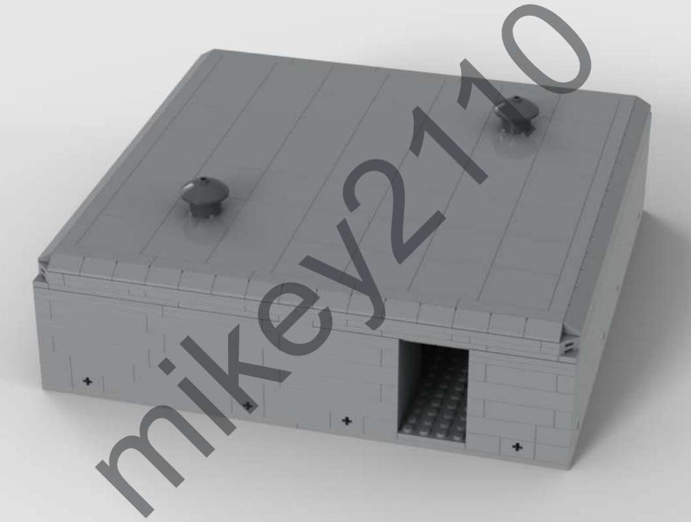 LEGO MOC-243457 Modular Bunker by mikey2110 | Rebrickable - Build with LEGO