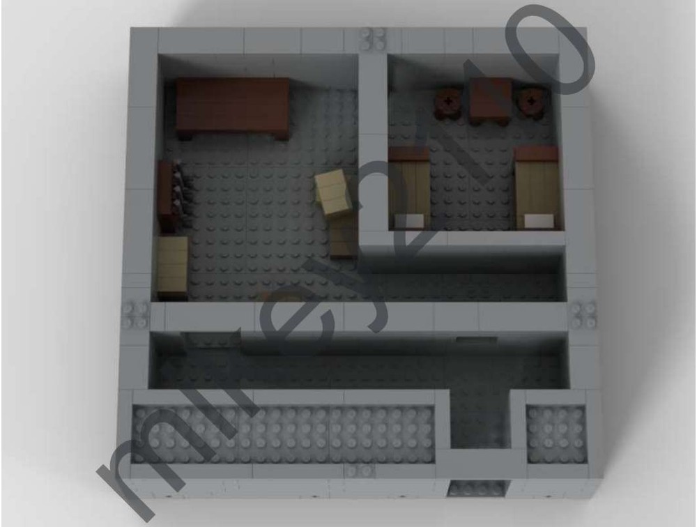 LEGO MOC-243457 Modular Bunker by mikey2110 | Rebrickable - Build with LEGO