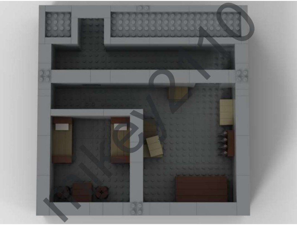 LEGO MOC-243457 Modular Bunker by mikey2110 | Rebrickable - Build with LEGO