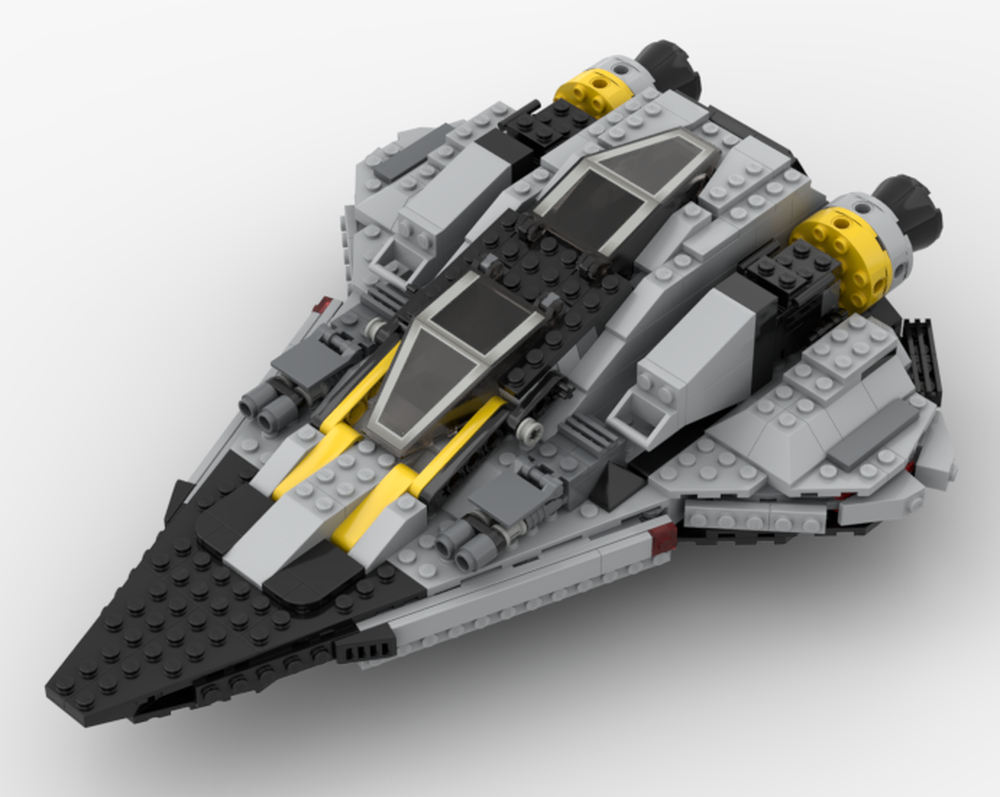 LEGO MOC Junk spaceship by Corydoras | Rebrickable - Build with LEGO