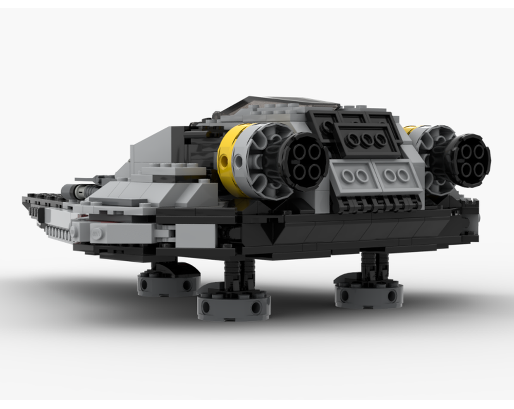 LEGO MOC Junk spaceship by Corydoras | Rebrickable - Build with LEGO