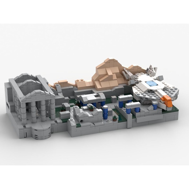 LEGO MOC Overwatch Ilios Ruins by Pingubricks | Rebrickable - Build ...