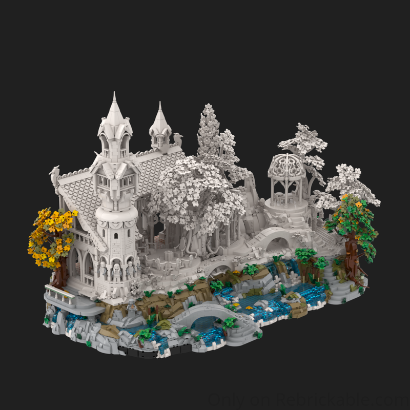LEGO MOC-243472 Rivendell Display Base by rebelnili | Rebrickable ...