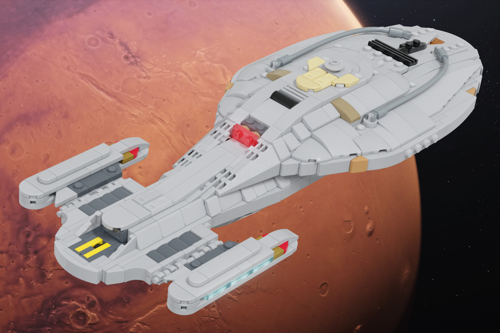 LEGO MOC-243473 Intrepid class (Ent-D Scale) by Lilium Brick Yards ...