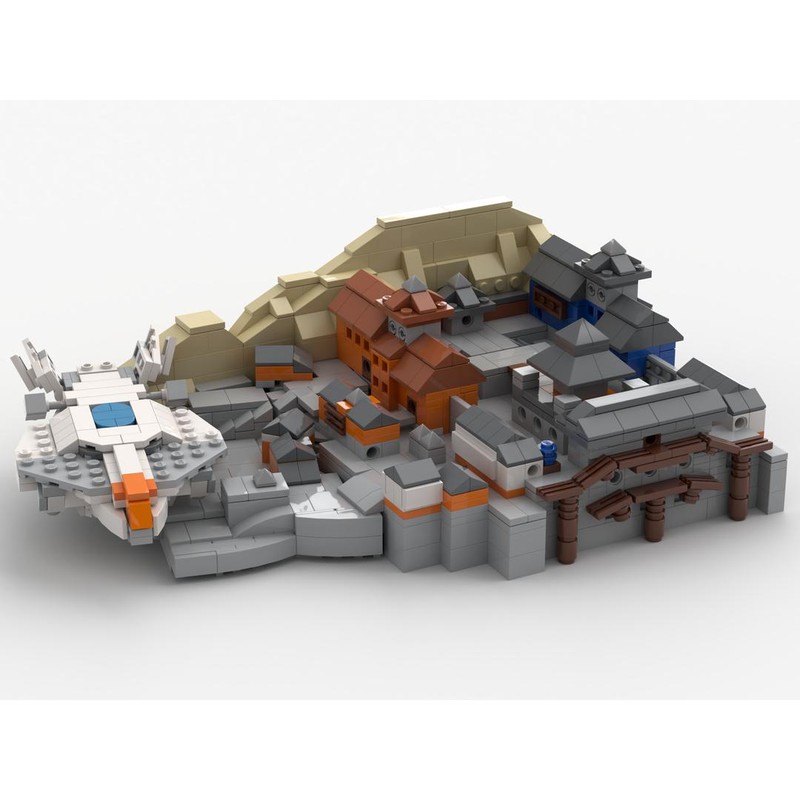 LEGO MOC Overwatch Nepal Village by Pingubricks | Rebrickable - Build ...